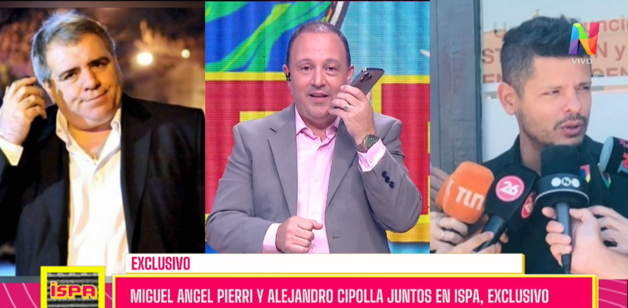 Exclusivo de ISPA: Miguel Ángel Pierri y Alejandro Cipolla unidos por las causas de More Rial
