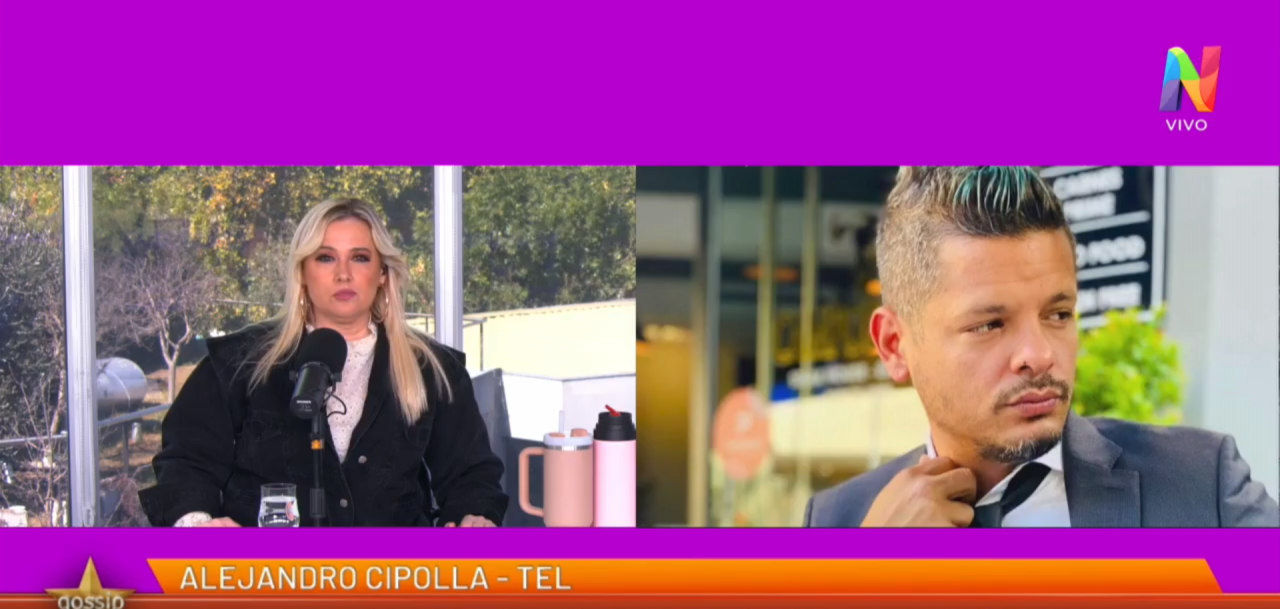 Alejandro Cipolla reconoció que Pilar Smith le “parece hermosa” y la conductora de “Gossip ...