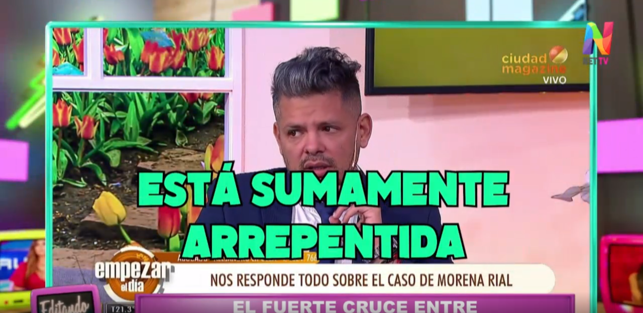 Alejandro Cipolla vs. Lucas Bertero: el abogado de More Rial tuvo un fuerte entredicho con el ...