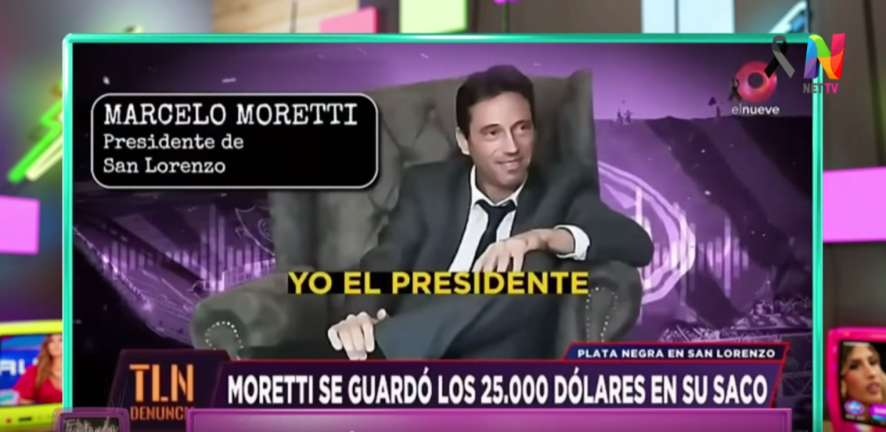 Exclusivo de “Editando Tele”: Diego Arvilly aseguró que Marcelo Moretti, presidente de San ...