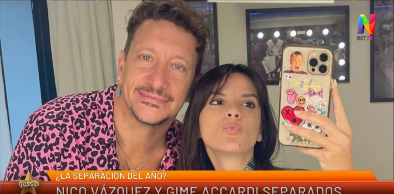 Nico Vázquez y Gime Accardi se separaron en buenos términos para el público: ¿Mercedes Oviedo ...