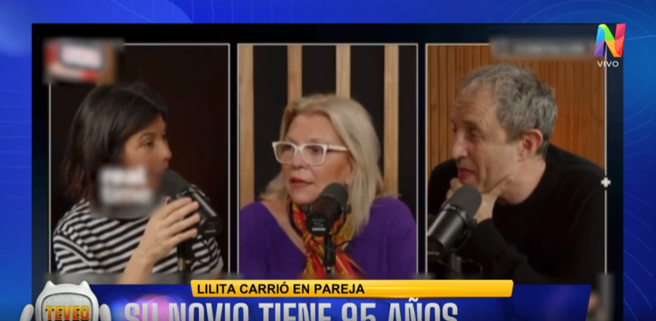 Lilita Carrió reveló como es el amor con su novio de 95 años: “Nos damos un beso, yo me vuelvo a ...