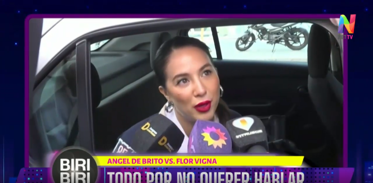 Ángel de Brito no tolera más a Flor Vigna por negarse a hablar: “Tira la bomba y después piensa ...